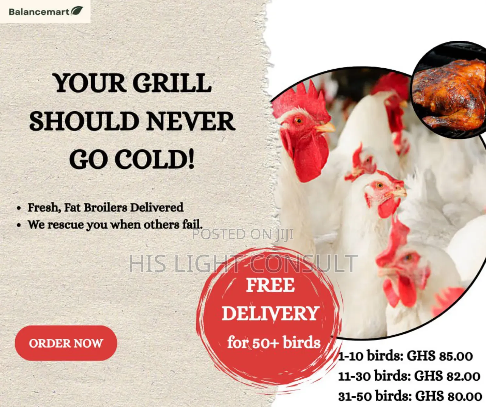 Live Broilers for Sale in Haatso - Farm Animals, Philip Osei | Jiji.com.gh