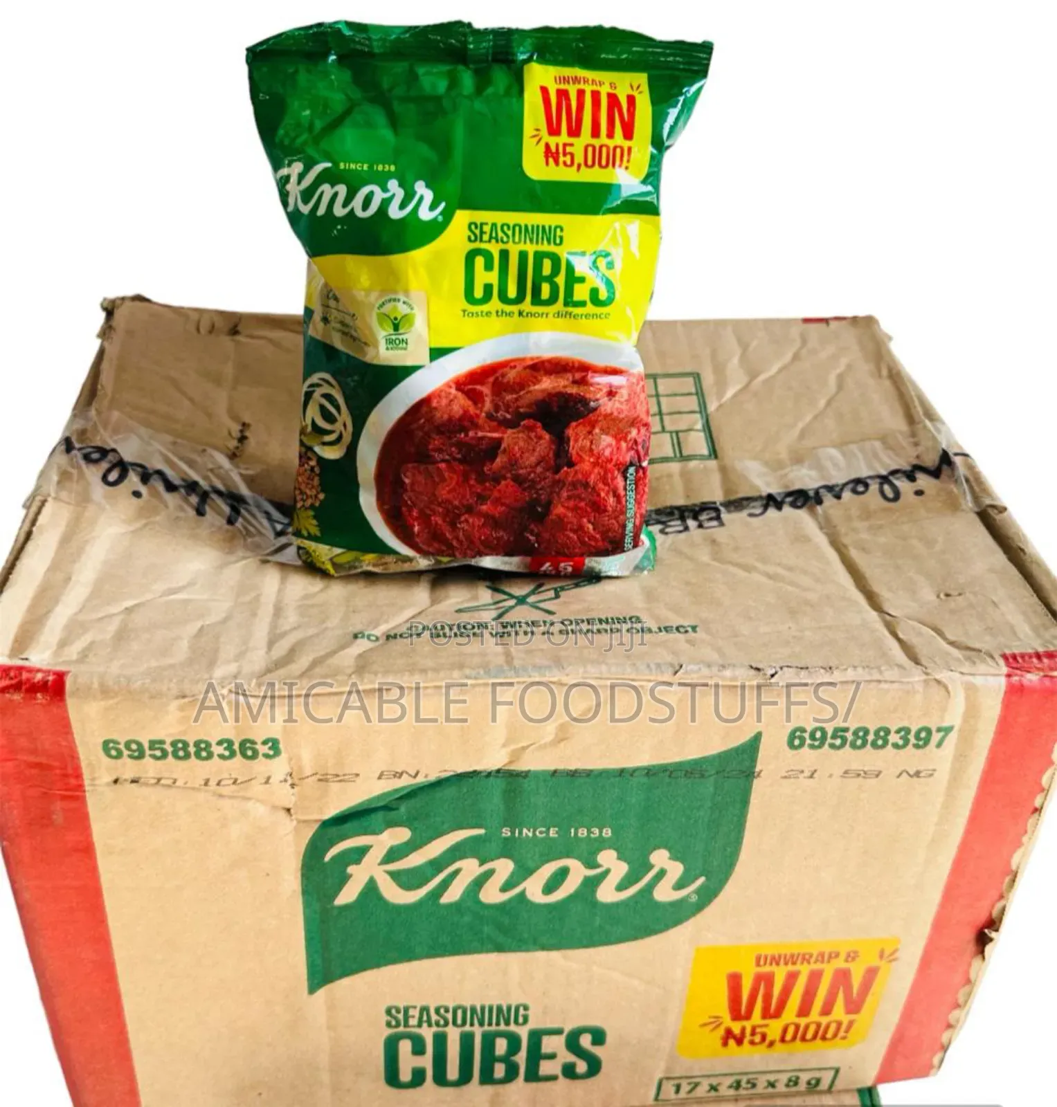 Knorr Cube 8gx50x14 in Kaneshie - Food & Beverages, Amaka Udeh | Jiji.com.gh