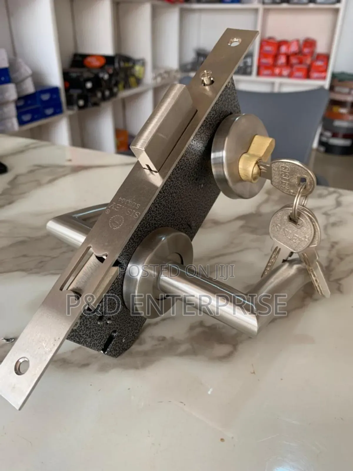 Quality Door Lock With Stainless Steel Separate Handles. in Accra ...