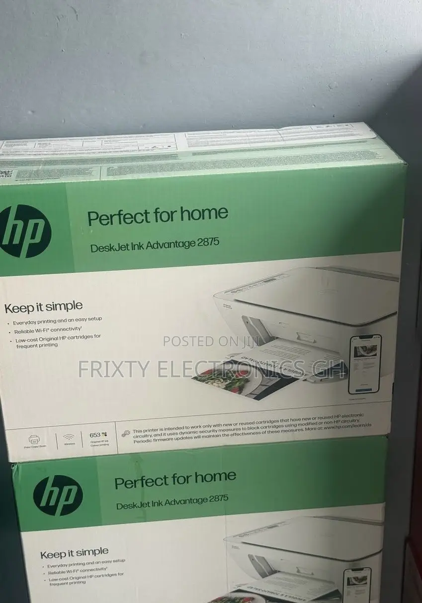 Excellent, Hp 2875 Ink Advantage-Color Printer (Print,Scan,Copy) in ...