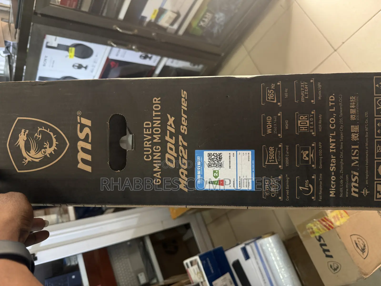Msi Optix Mag27 27” Curved Gaming Monitor in Kumasi Metropolitan ...