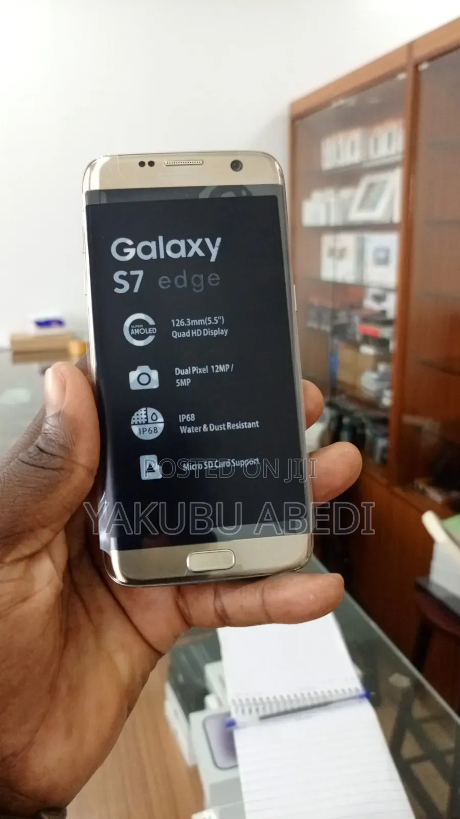 Samsung Galaxy S7 edge 64 GB Gold in Circle - Mobile Phones, Yakubu Abedi | Jiji.com.gh