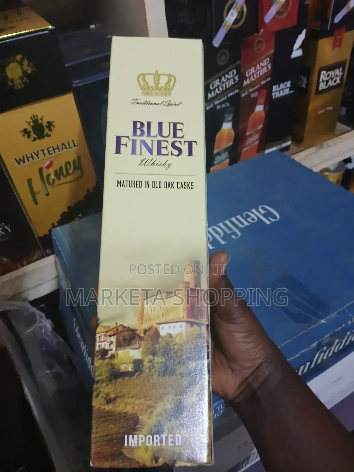 Blue Finest Whiskey 700ml for sale - MARKETA SHOPPING Price: GH₵ 85 on ...