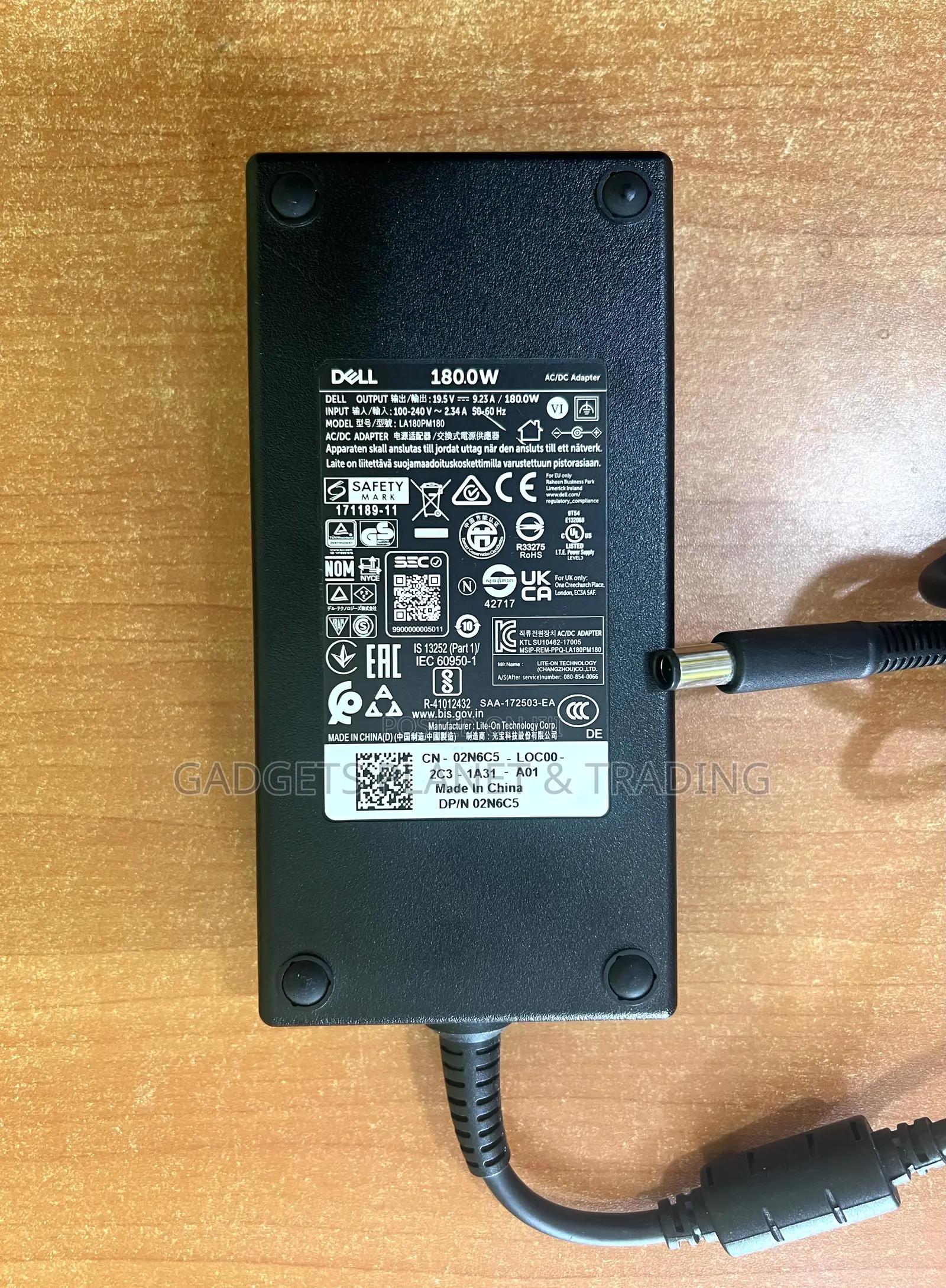 Dell / Alienware 180 Watt Laptop Charger Power Adapter in ...
