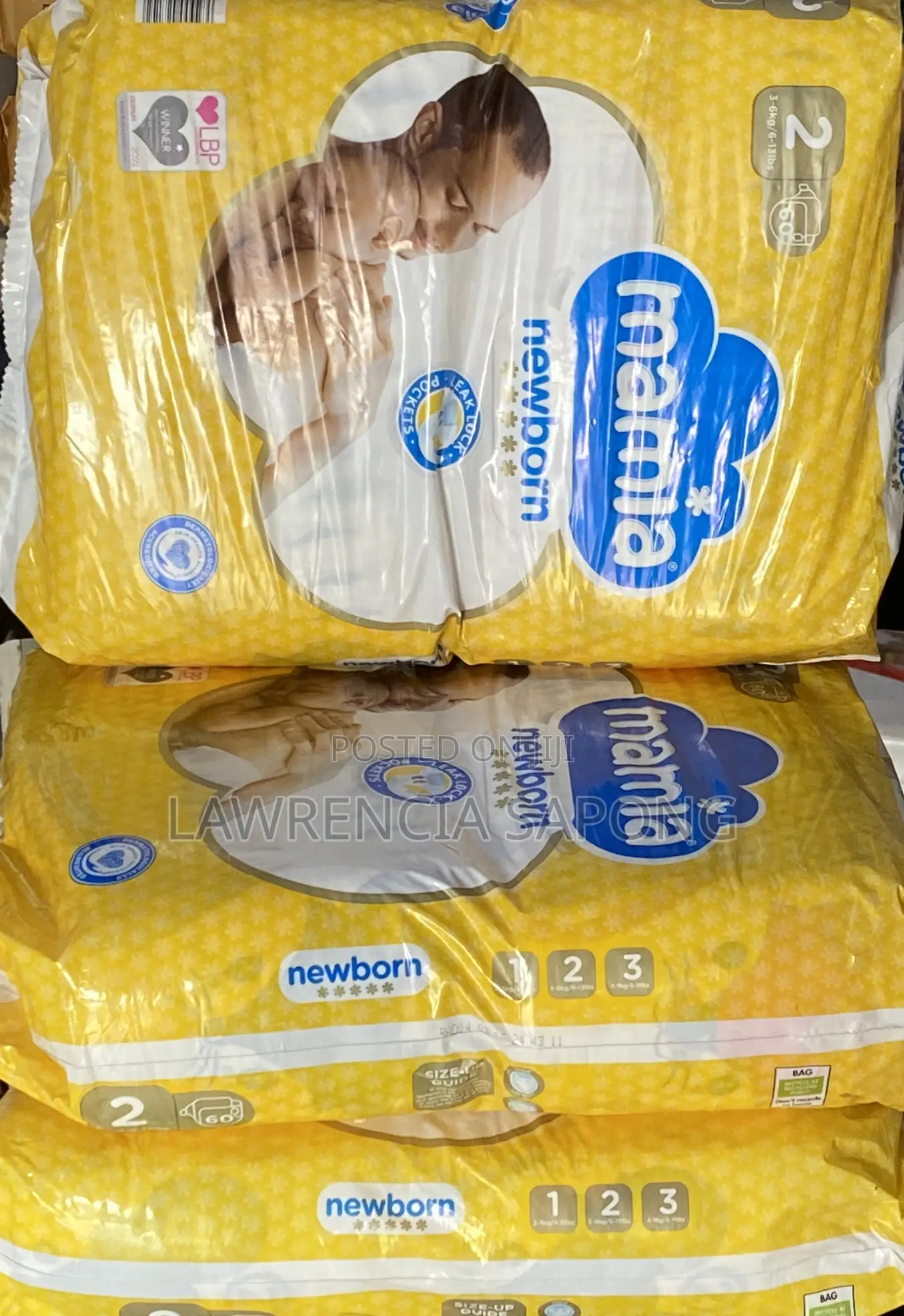 Mamia Newborn Diapers in Lapaz - Care & Feeding, Lawrencia Sapong ...