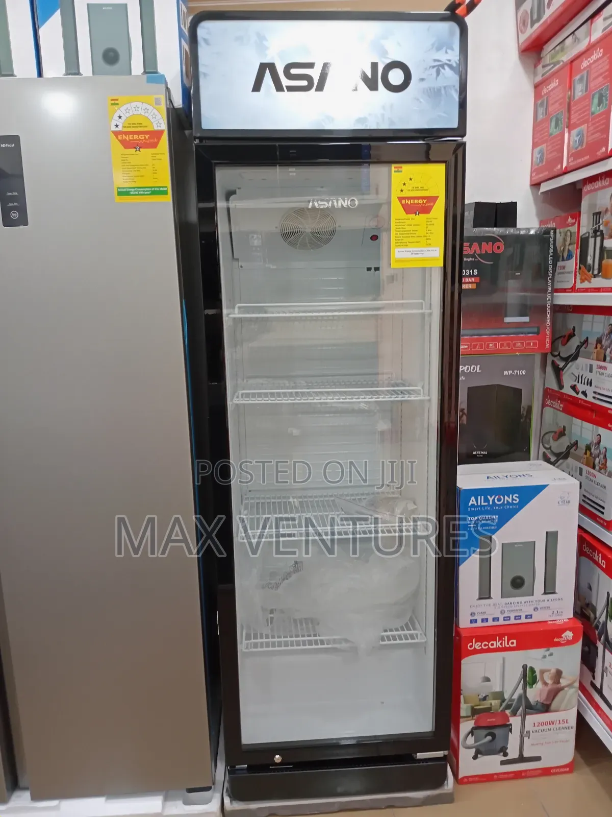 Fast Cooling Asano Display Fridge Glass Door+ Lock in Accra ...