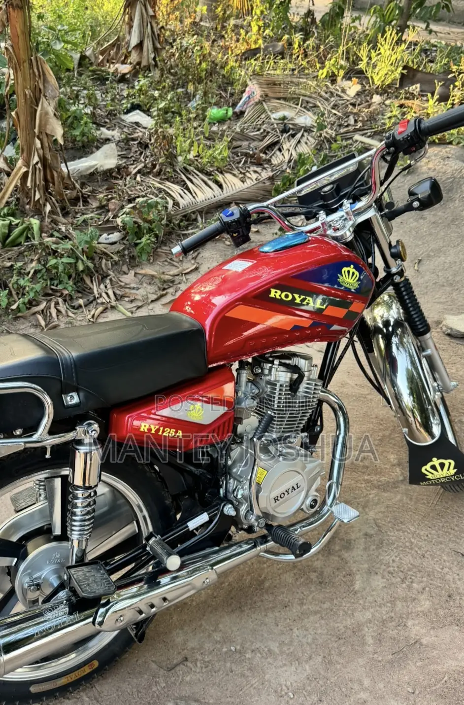 Royal Motorcycle 2024 Red in Accra Metropolitan - Motorcycles ...