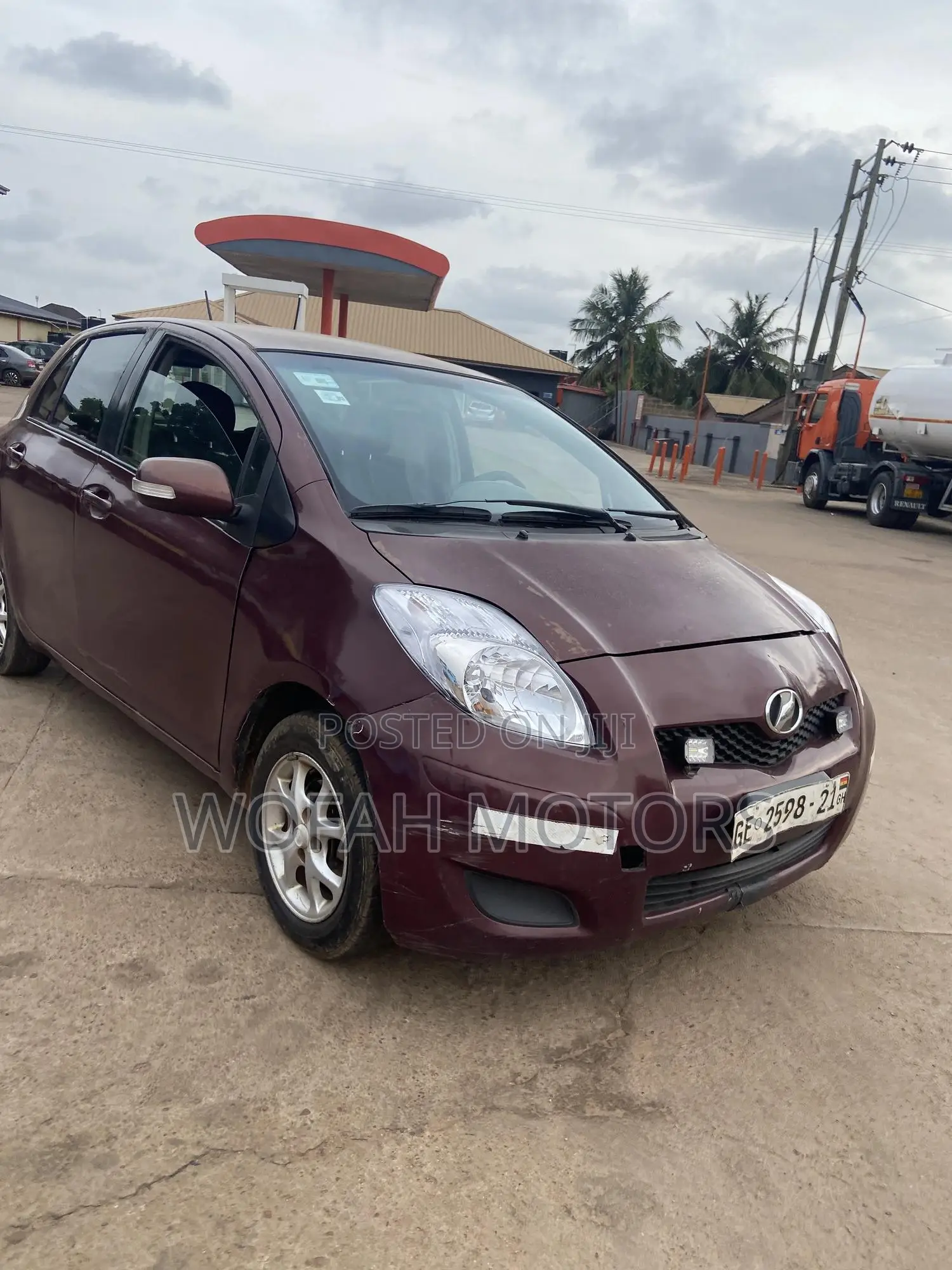 Toyota Vitz 2010 Brown in Madina - Cars, Okyere Bright | Jiji.com.gh