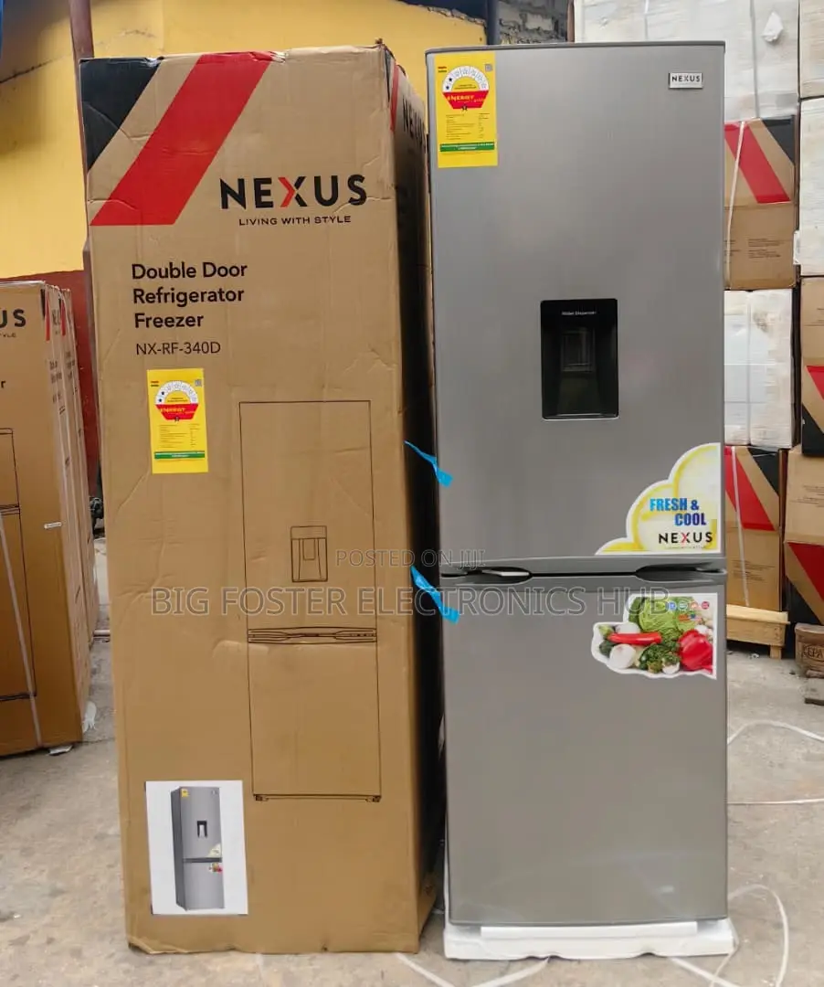 Nexus, 310 Liters Bottom Freezer With Water Dispenser Fridge in Accra ...