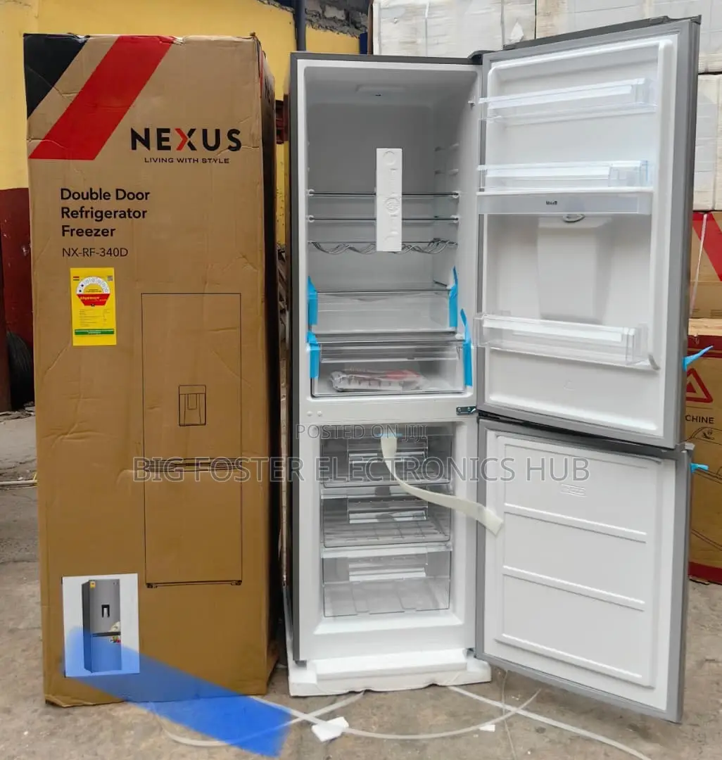 Impressive, Nexus 310 Liters Double Door With Bottom Freezer Dispens in ...