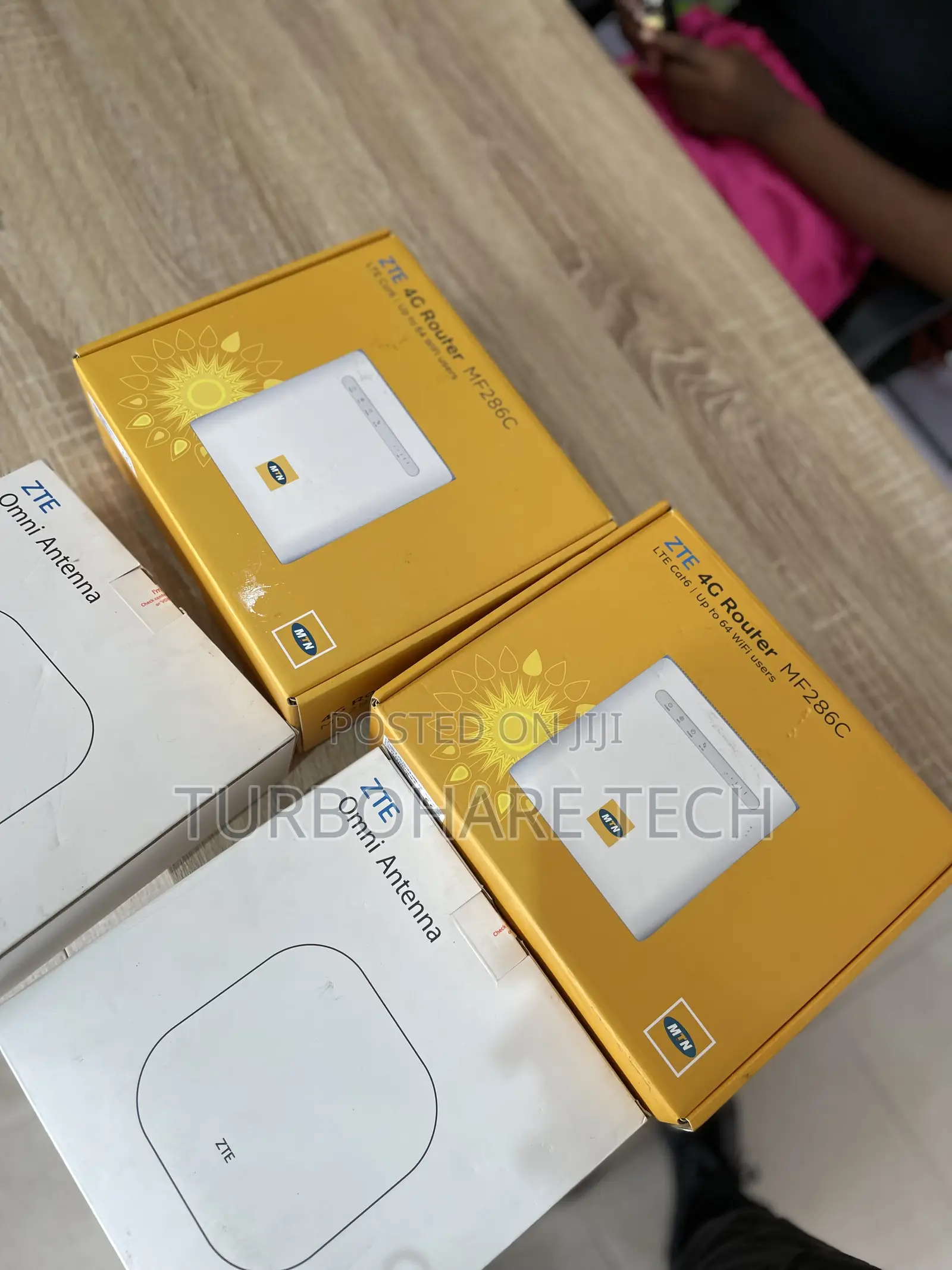 Mtn Zte Mf286c Lte Cat6 Router + Turbonet Data Sim in Abelemkpe ...