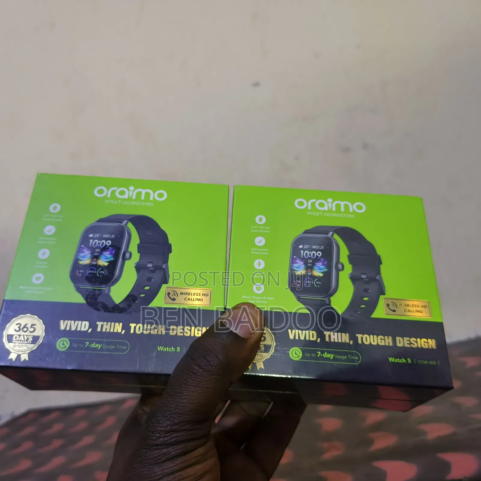 Oraimo Watch 5(Osw-805) in Accra Metropolitan - Smart Watches, Mr Kobby ...