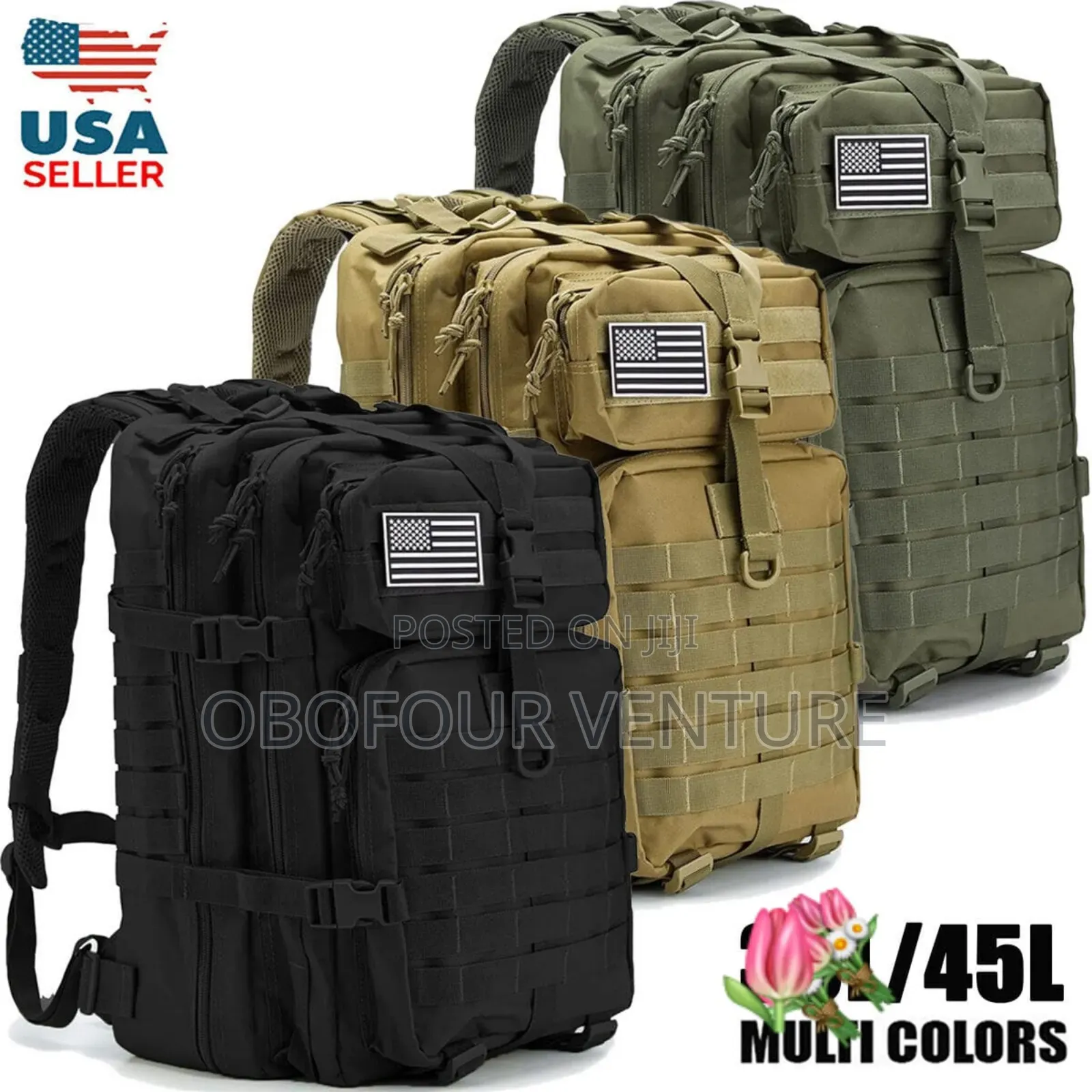 Military Backpack for Men 45l Outdoor Tactical Backpack Waterproof in ...