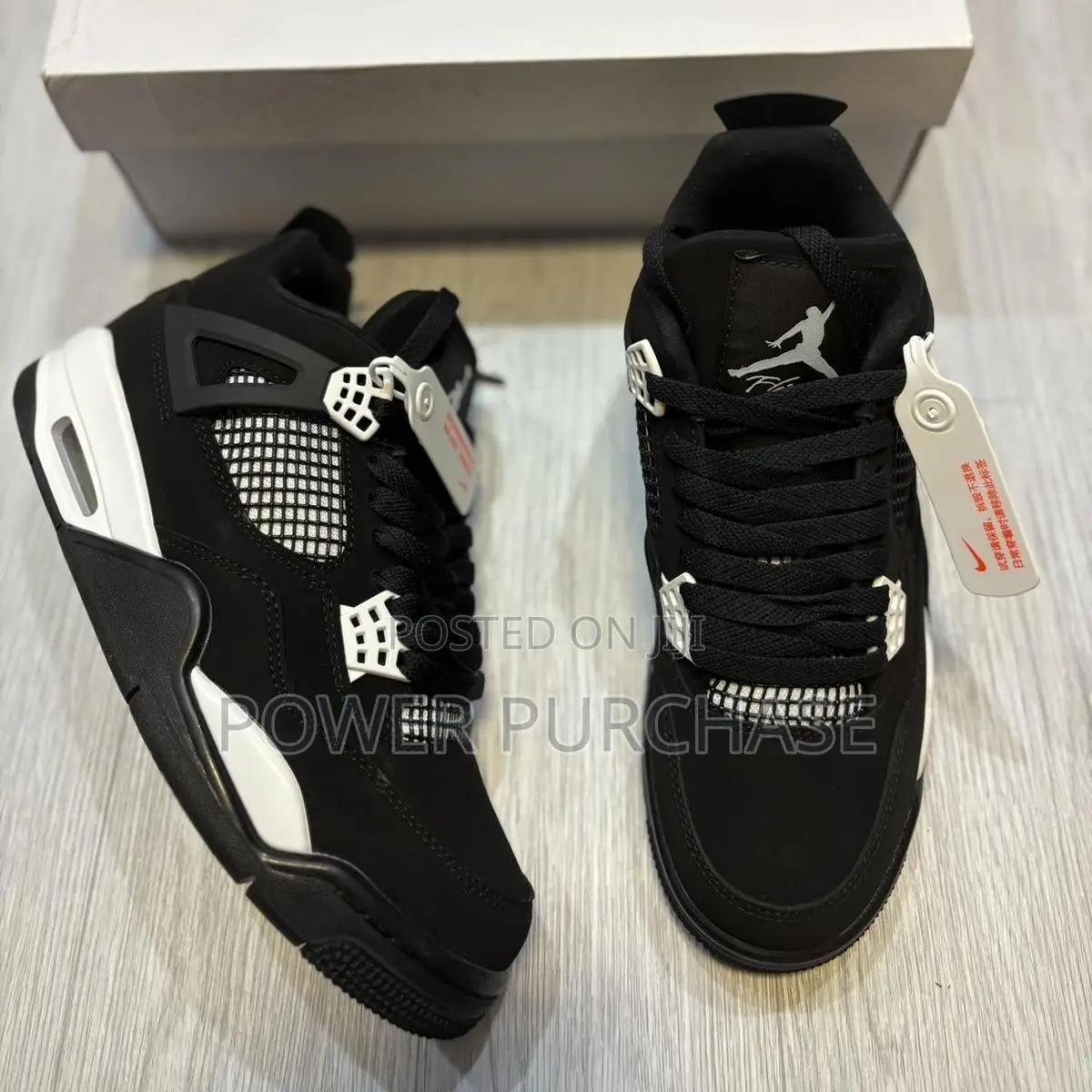 Air Jordan 4 Black and White in Accra Metropolitan - Shoes, Asante ...