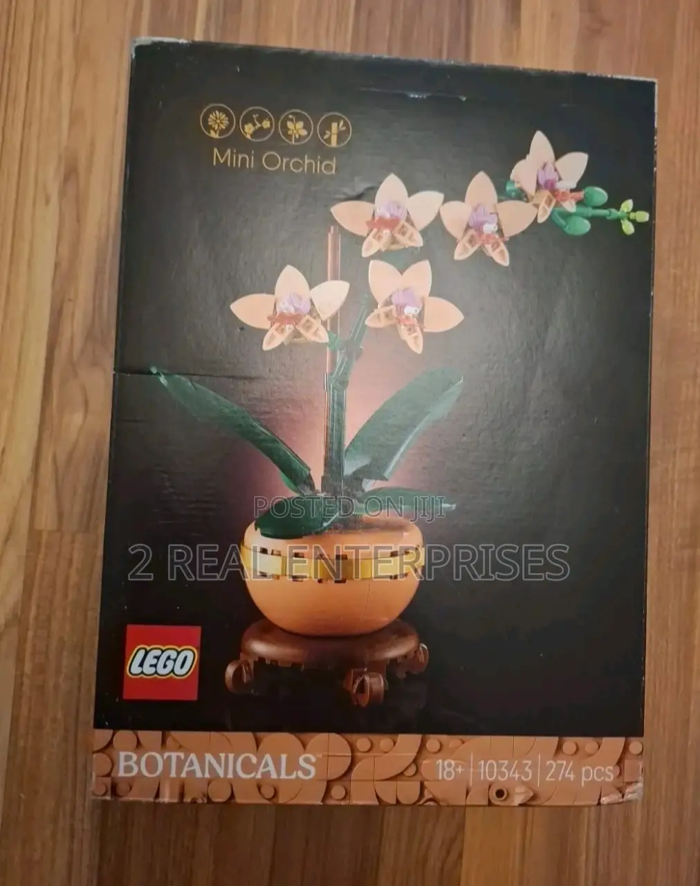 Lego Botanicals Mini Orchid (10343) Building Set for Adults Gift Set in ...