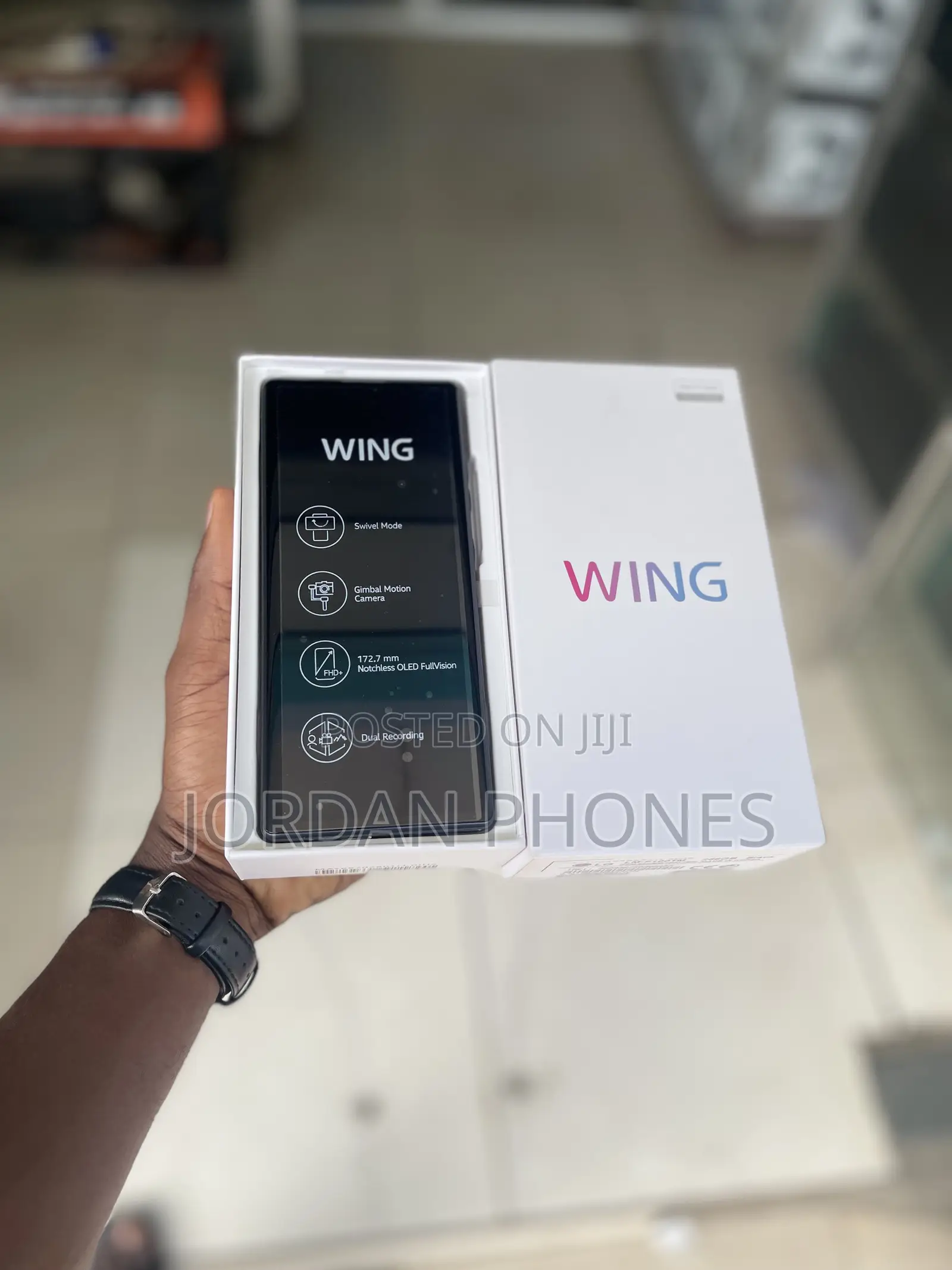 New LG Wing 5G 256 GB Gray in Circle - Mobile Phones, Jordan Phones ...