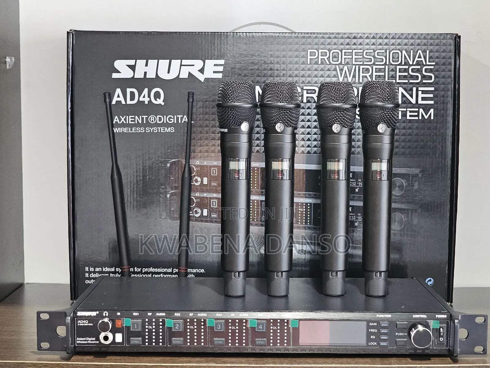 Shure Ad4q Axient 4 Channel Digital Wireless Microphone in Lapaz ...