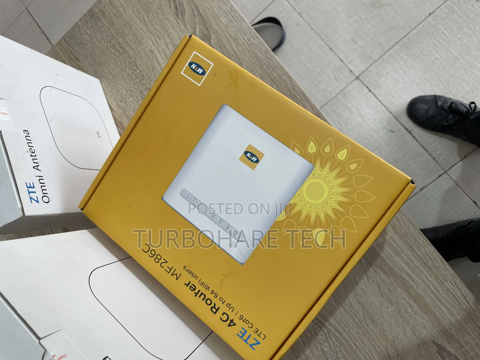 Mtn Zte Mf286c 4g Lte Cat6 Wifi Modem + Turbonet Sim Bundle in Dworwulu ...