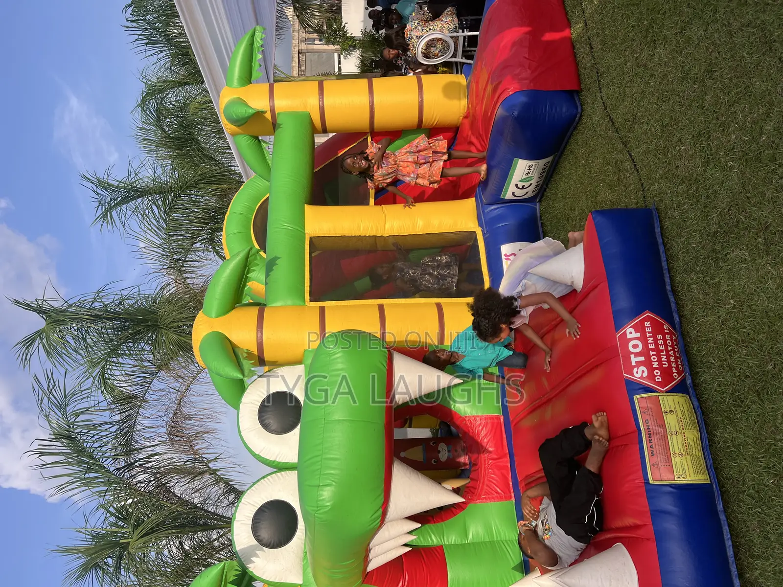 Bouncy Castle Trampoline Swimming Pool Horse Ride , Fun Fair in Kumasi ...