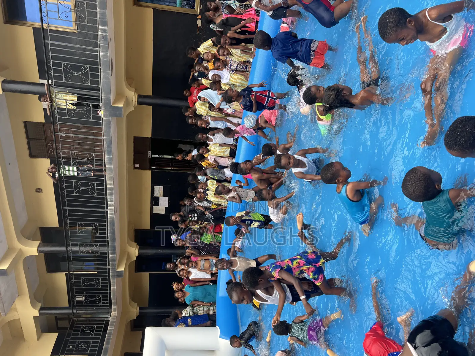 Bouncy Castle Trampoline Swimming Pool Horse Ride , Fun Fair in Kumasi ...