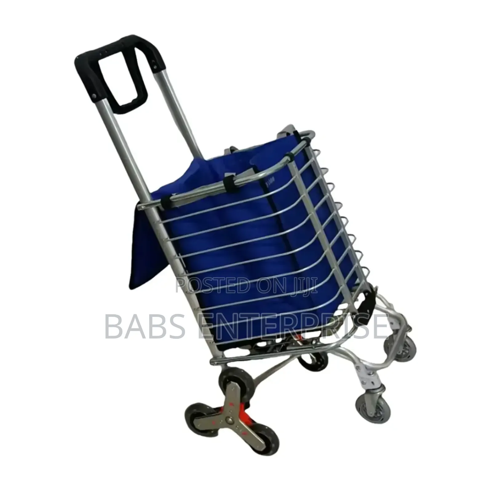 Green Lion Foldable Shopping Trolley – Silver for sale - Babs ...