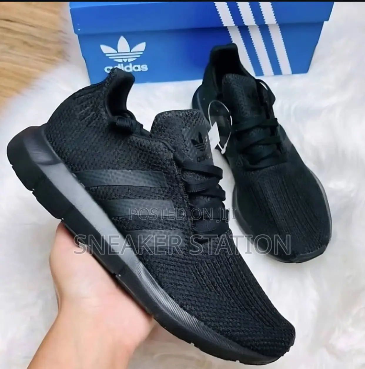 Adidas Swift Runner Black in Dansoman - Shoes, Nii Dormon | Jiji.com.gh