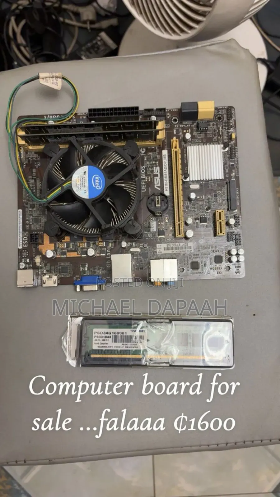 I7 (4th Gen) 4770s Board and Cpu + 16gb in Kumasi Metropolitan ...