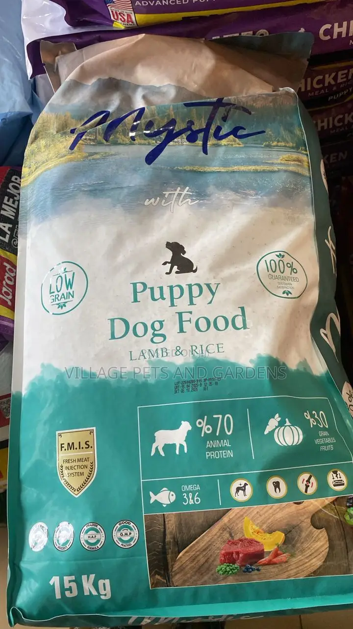 Mystic Puppy Dog Food With Lamb Rice. in Dzorwulu - Pet Accessories ...