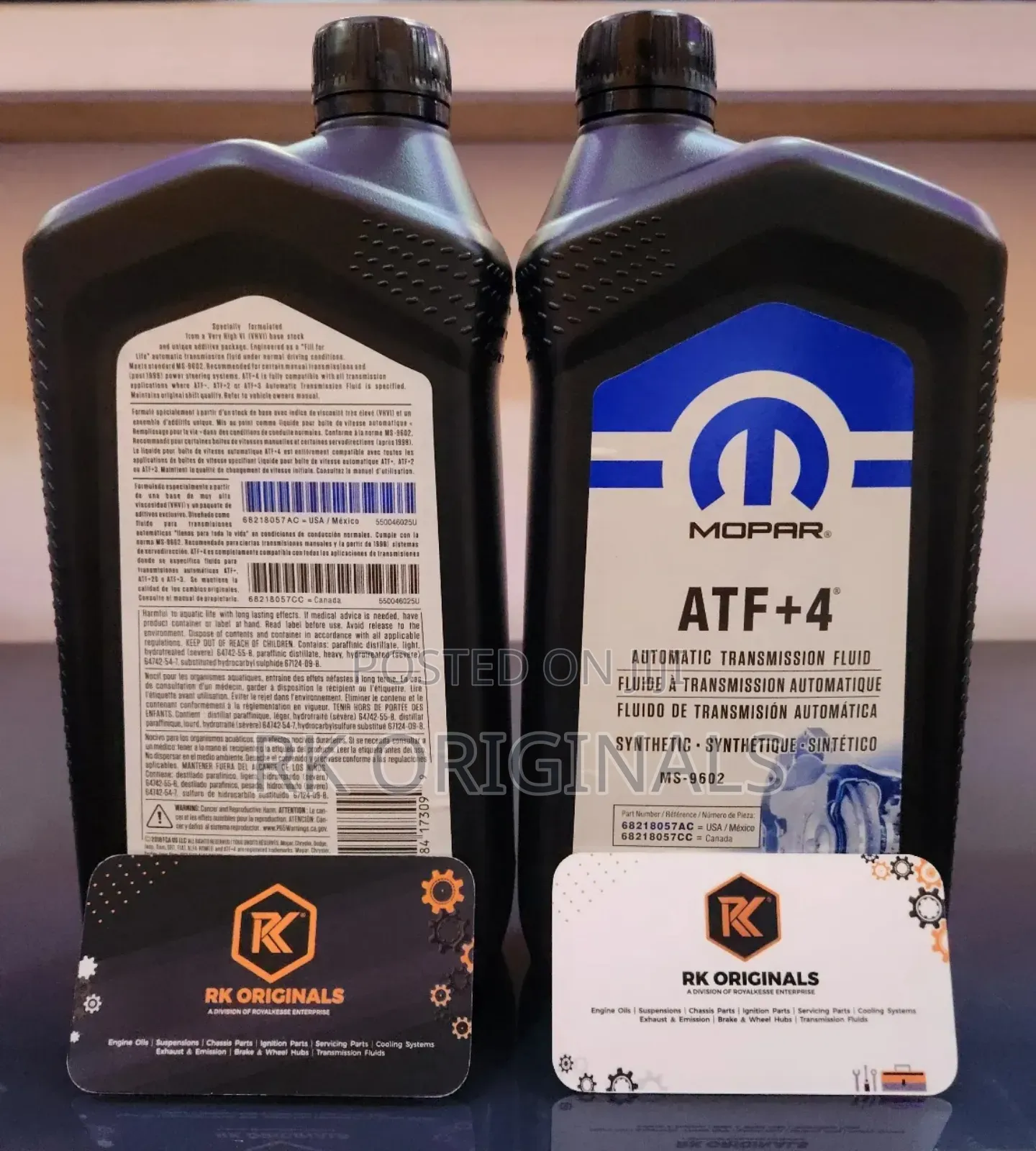 Mopar Atf+4 1l Imported From Usa🇺🇸 for sale - RK ORIGINALS Price: GH ...