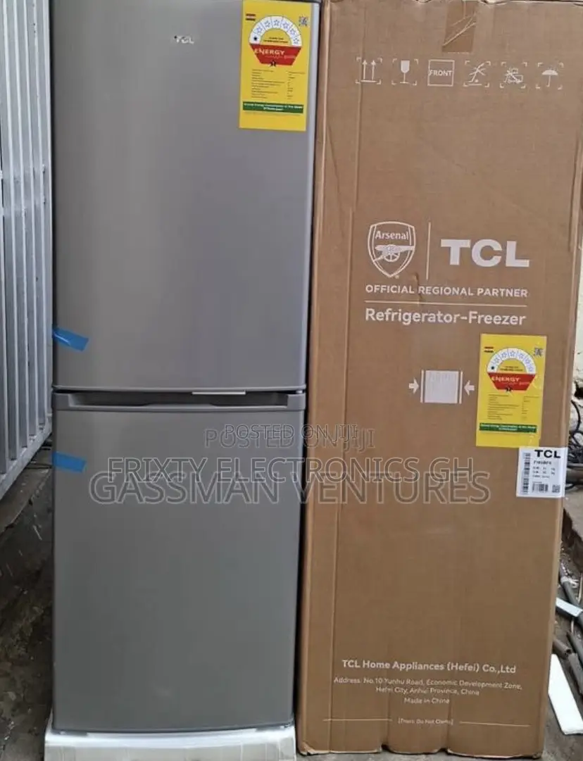 TCL 142l Double Door -Bottom Freezer Refrigerator /P185bsf in Accra Metropolitan - Kitchen ...