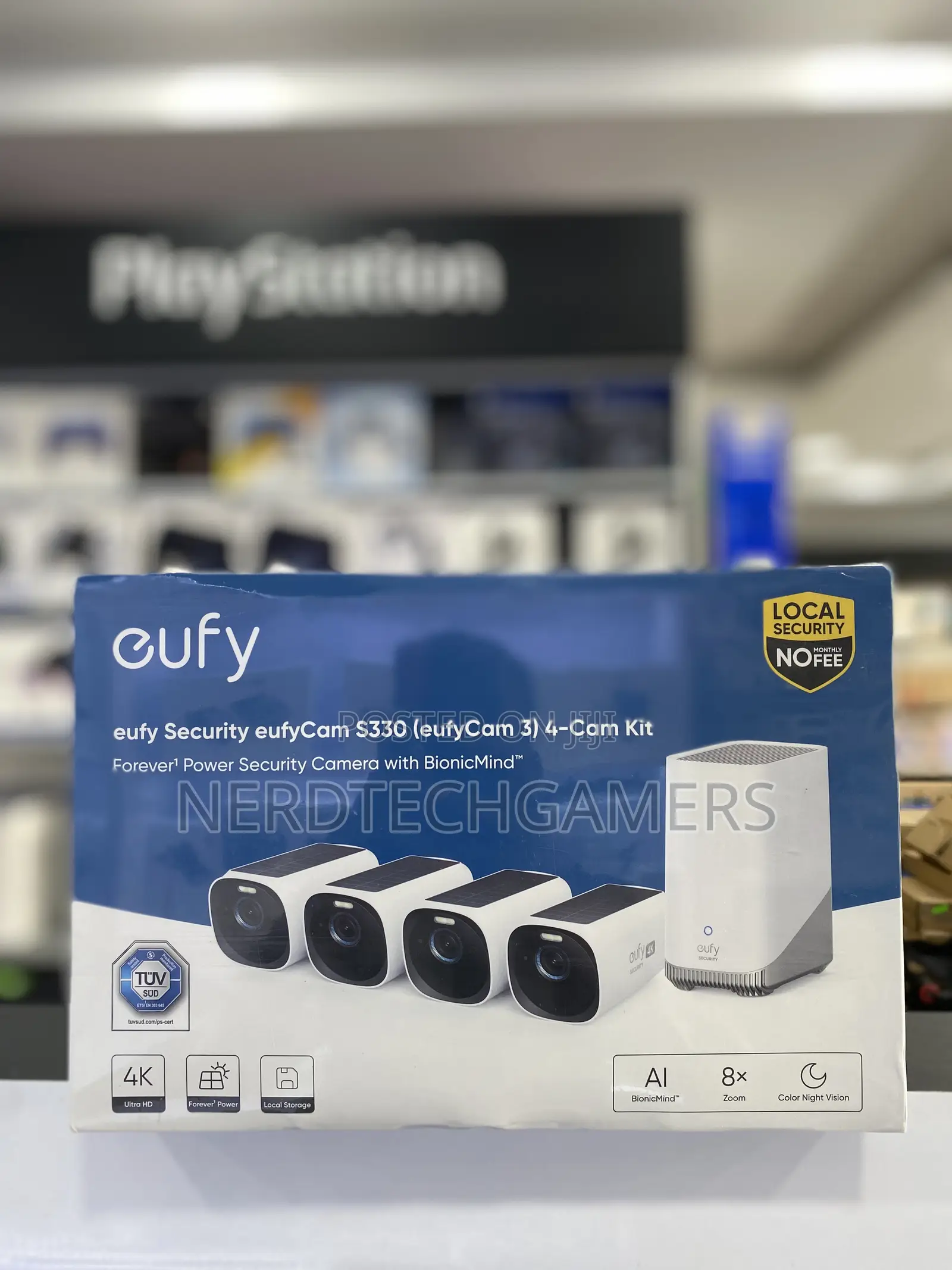 Eufy Security S330 (Eufycam 3) 4-Cam Kit,Camera Outdoor Wireless in ...