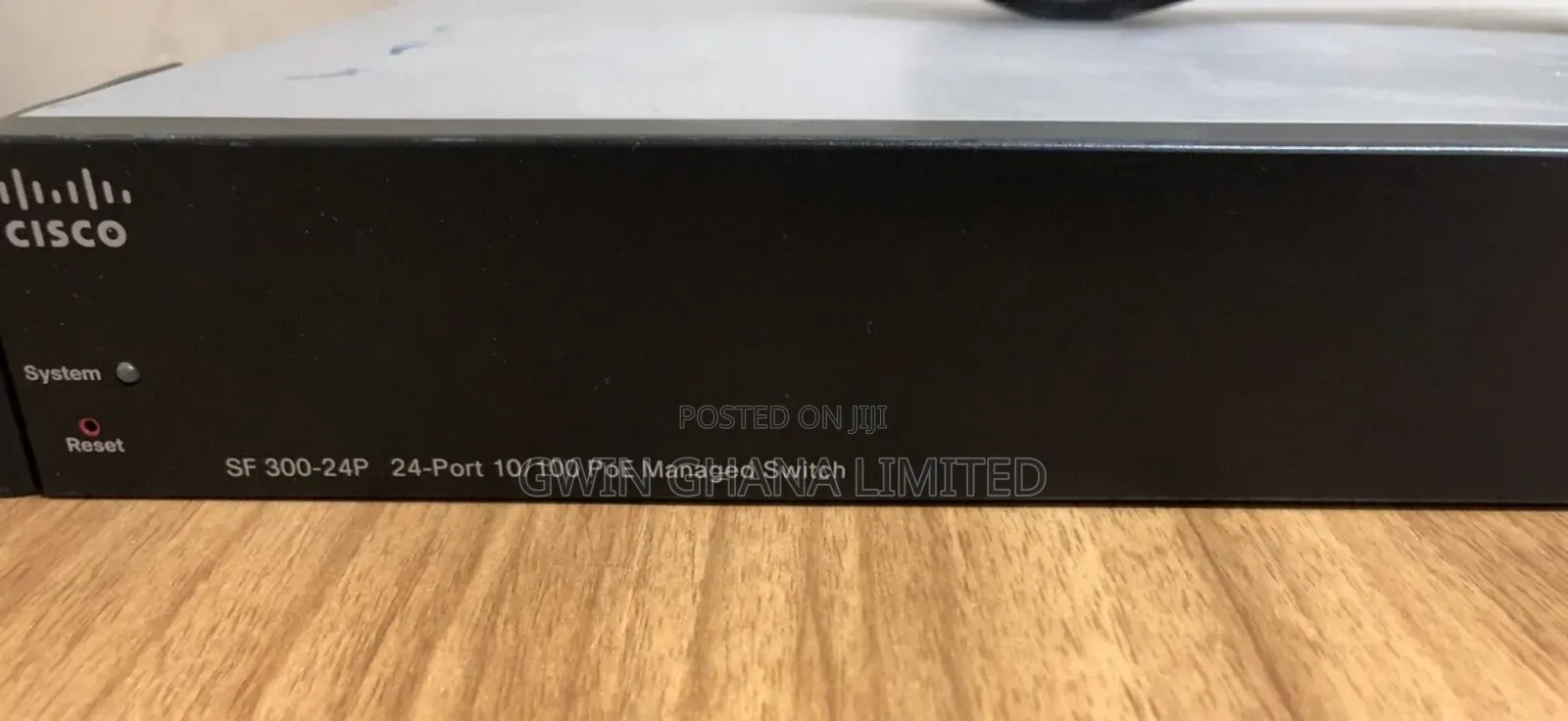 Cisco Sf300-24p 24-Port Poe Managed Switch With Gigabit Uplinks.Layer3 ...