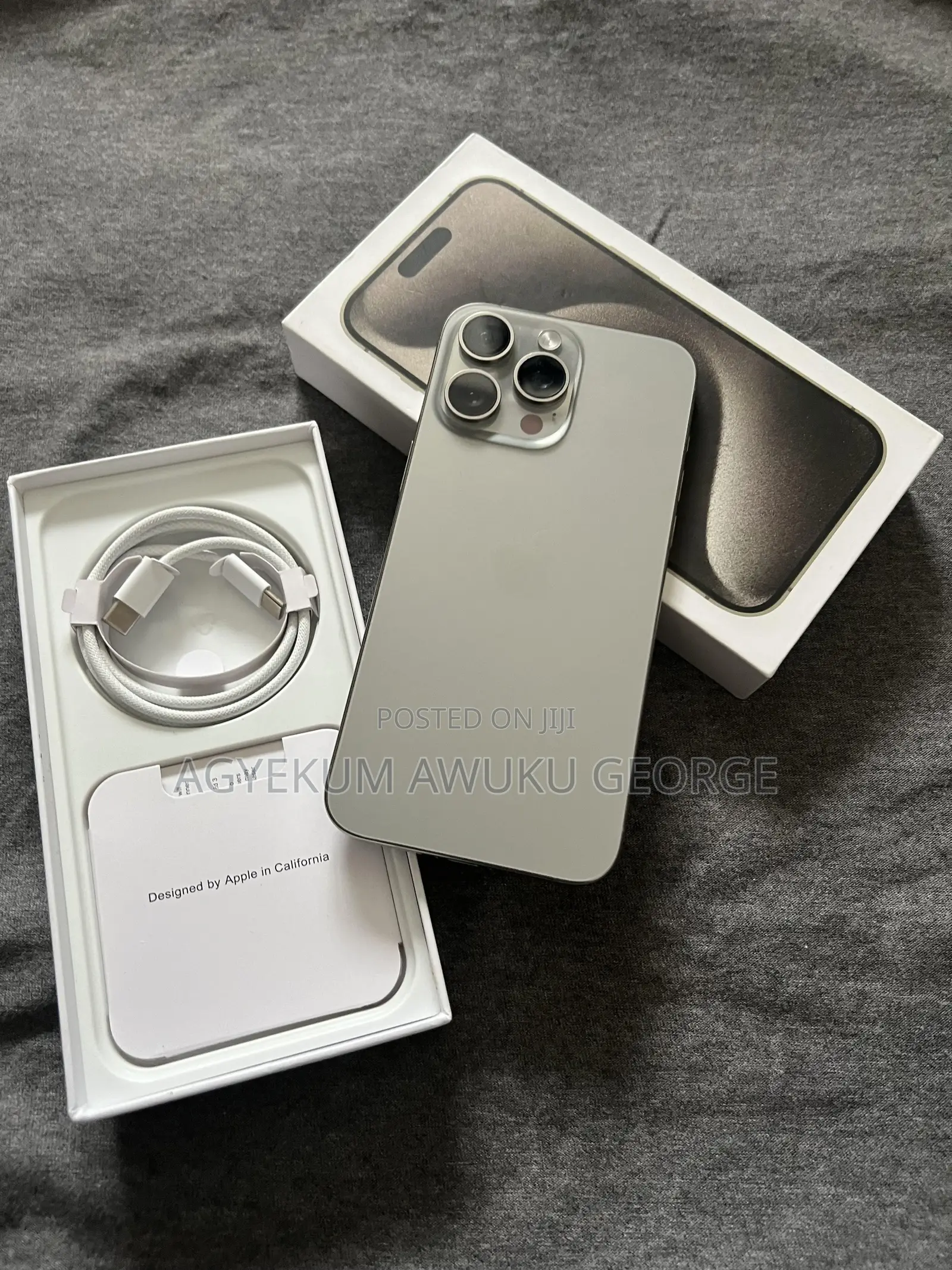 Apple iPhone 15 Pro Max 256 GB Gray in Accra Metropolitan - Mobile ...
