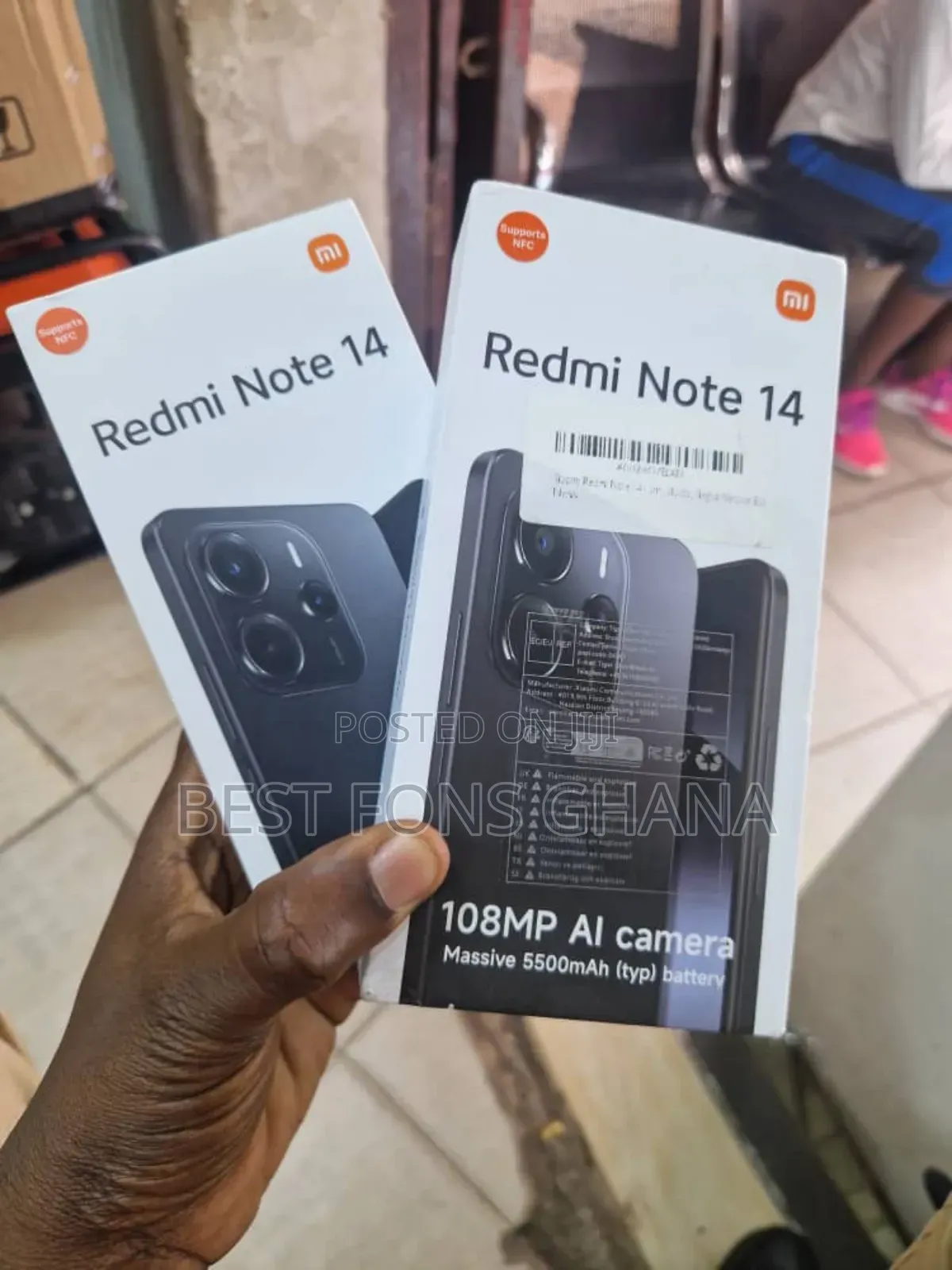 New Xiaomi Redmi Note 14 256 GB Black in Kumasi Metropolitan - Mobile ...