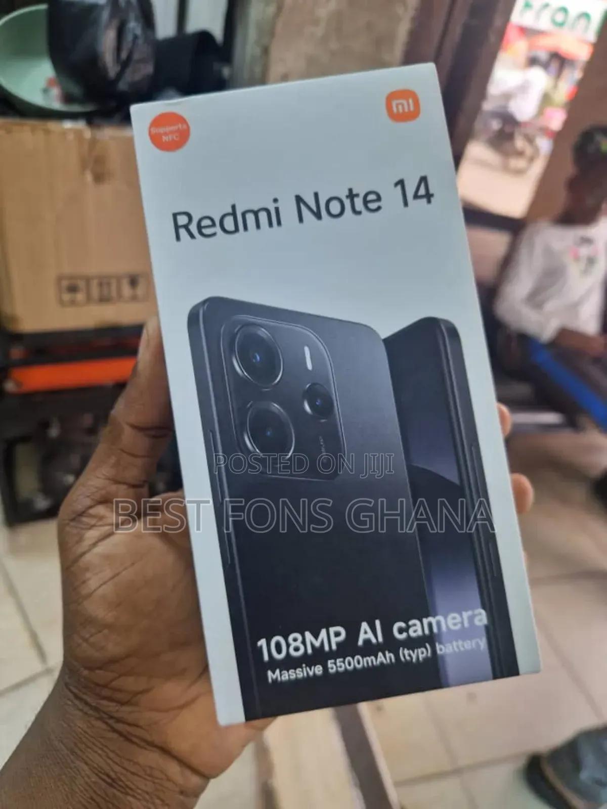 New Xiaomi Redmi Note 14 256 GB Black in Kumasi Metropolitan - Mobile ...
