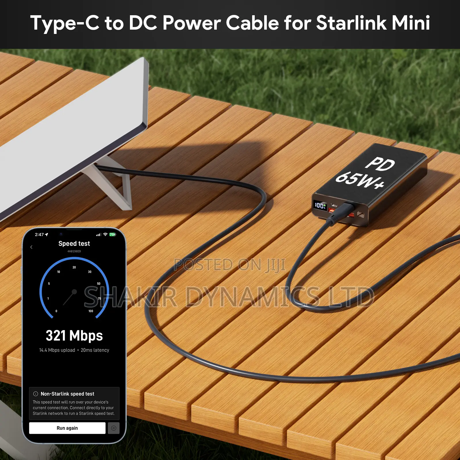 Starlink Mini Dc To Usb-c Cable in Accra Metropolitan - Accessories ...