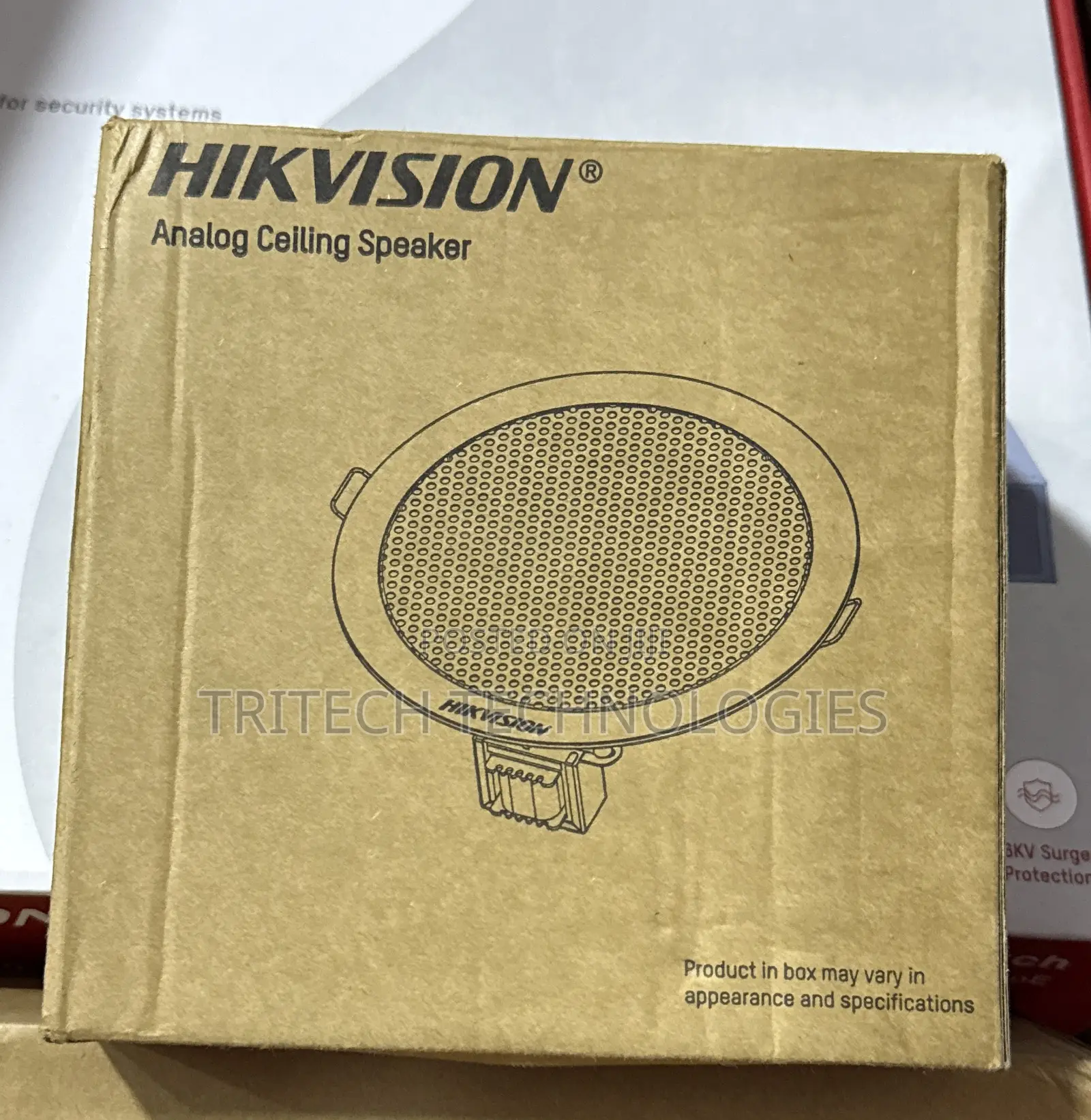Hikvision Analog Ceiling Speaker Ds-qae0206g1-v 6w in Lapaz - Audio & Music Equipment, Tritech ...