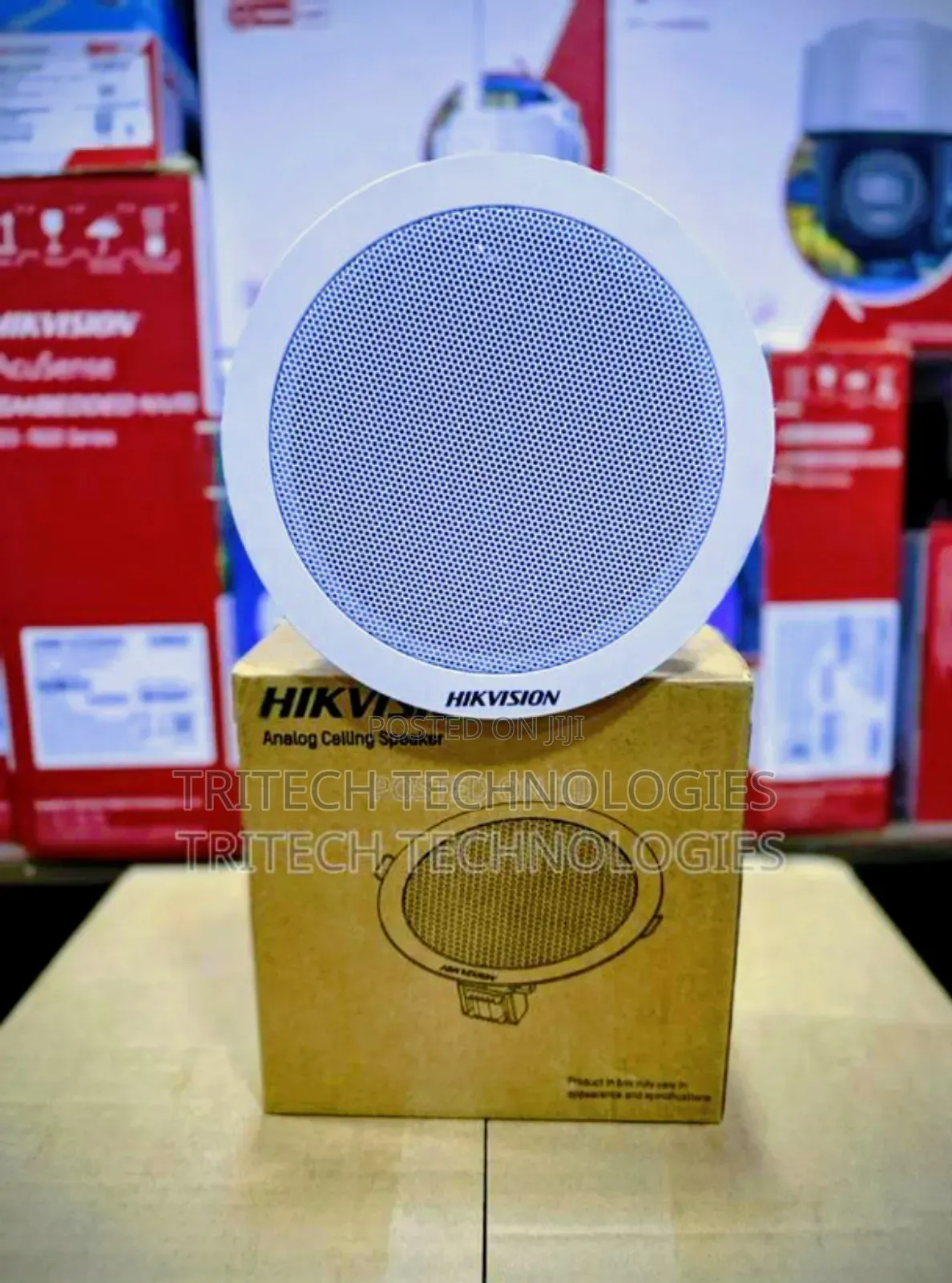 Hikvision Analog Ceiling Speaker Ds-qae0206g1-v 6w in Lapaz - Audio ...