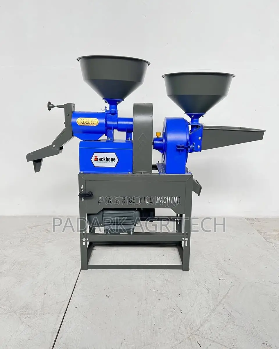 2-in-1 Rice Mill Machine Grain Grinder - Petrol Engine in Accra ...