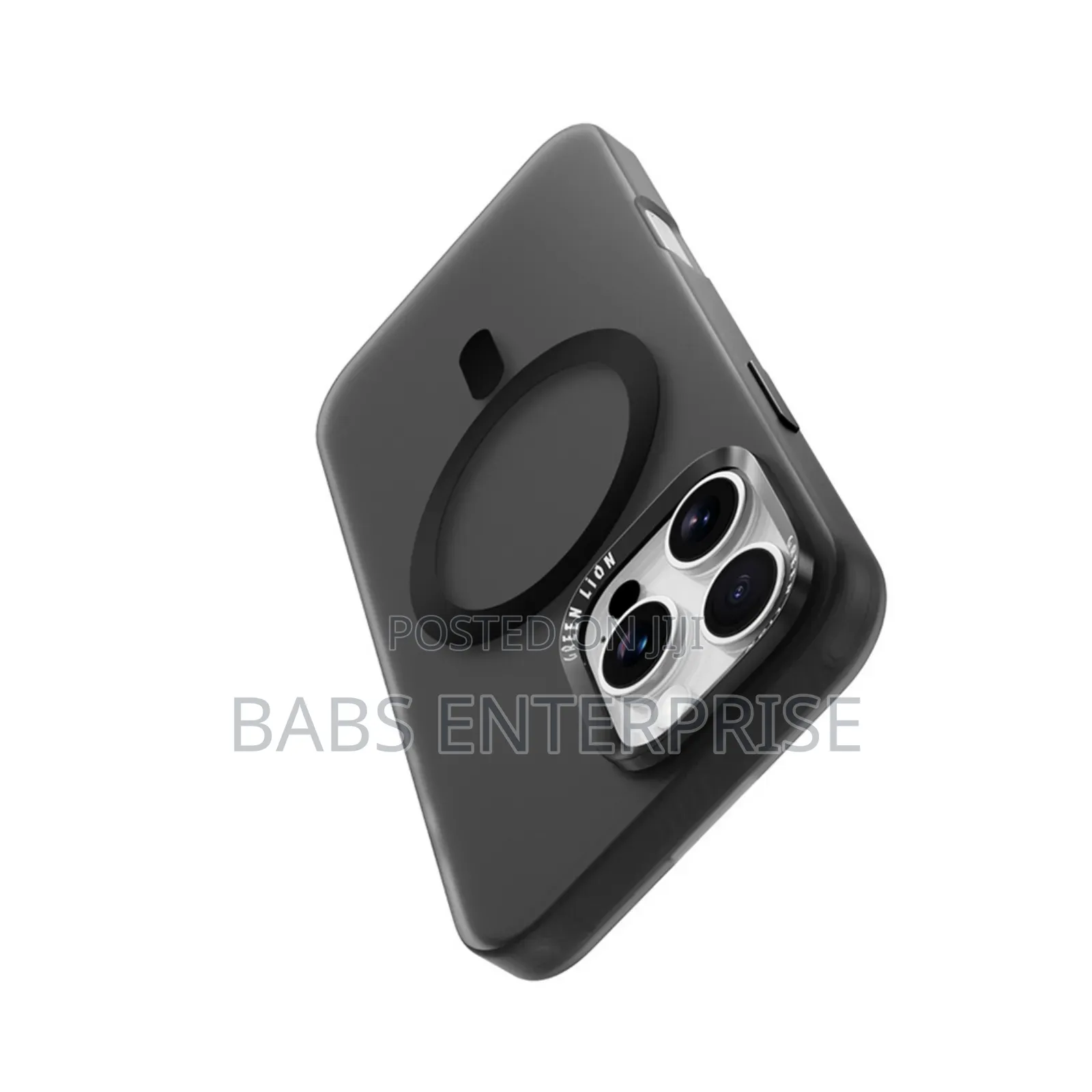 Green Lion Matte Magsafe X Case For iPhone 16 Pro – Black in Accra ...