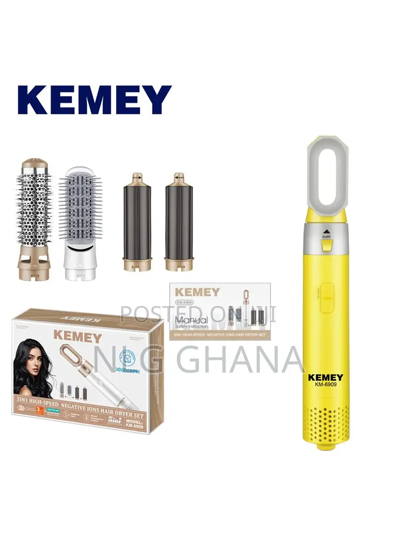 9-in-1 Super Quality Hair Dryer 30000rpm Replaced Multi Comb. Ghx6881 ...