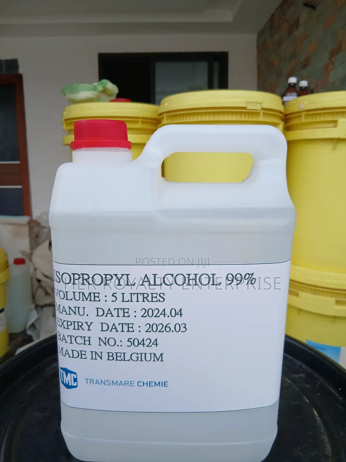 Isopropyl Alcohol 5l in Tema Metropolitan - Manufacturing Materials ...