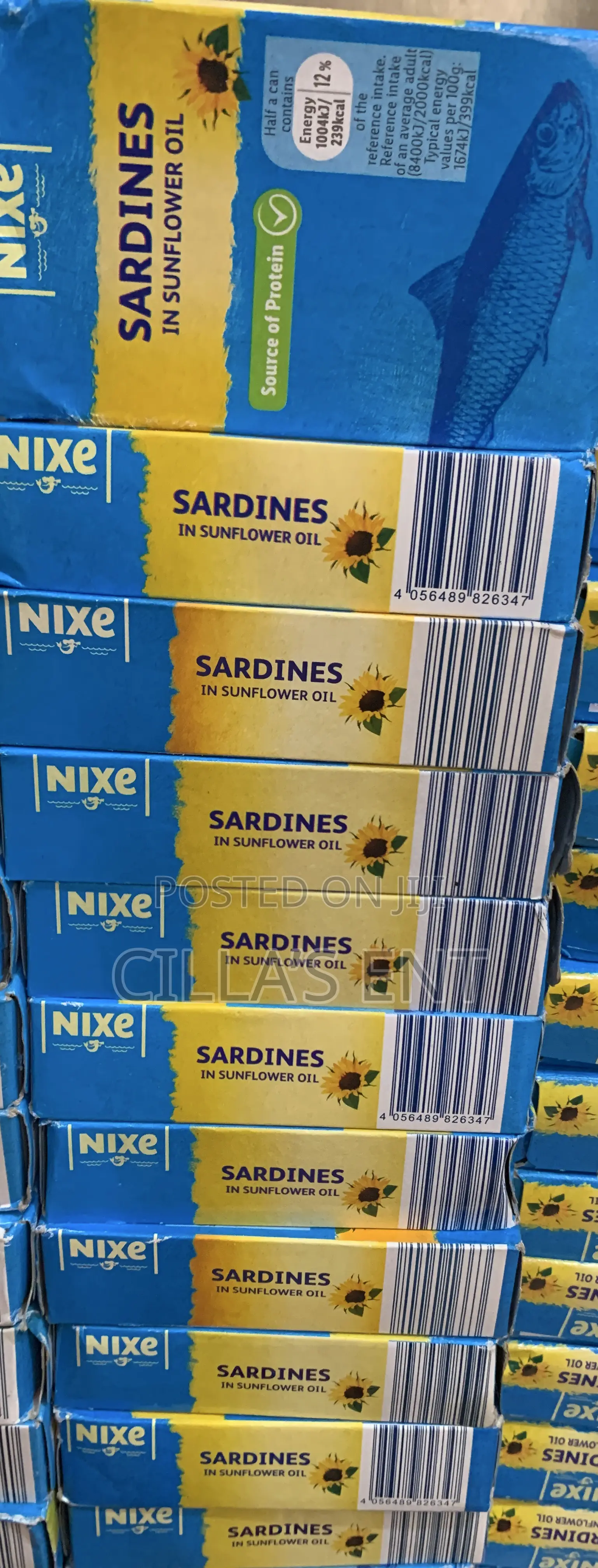 Nixe Sardines in Sunflower Oil in Kwashieman - Food & Beverages ...