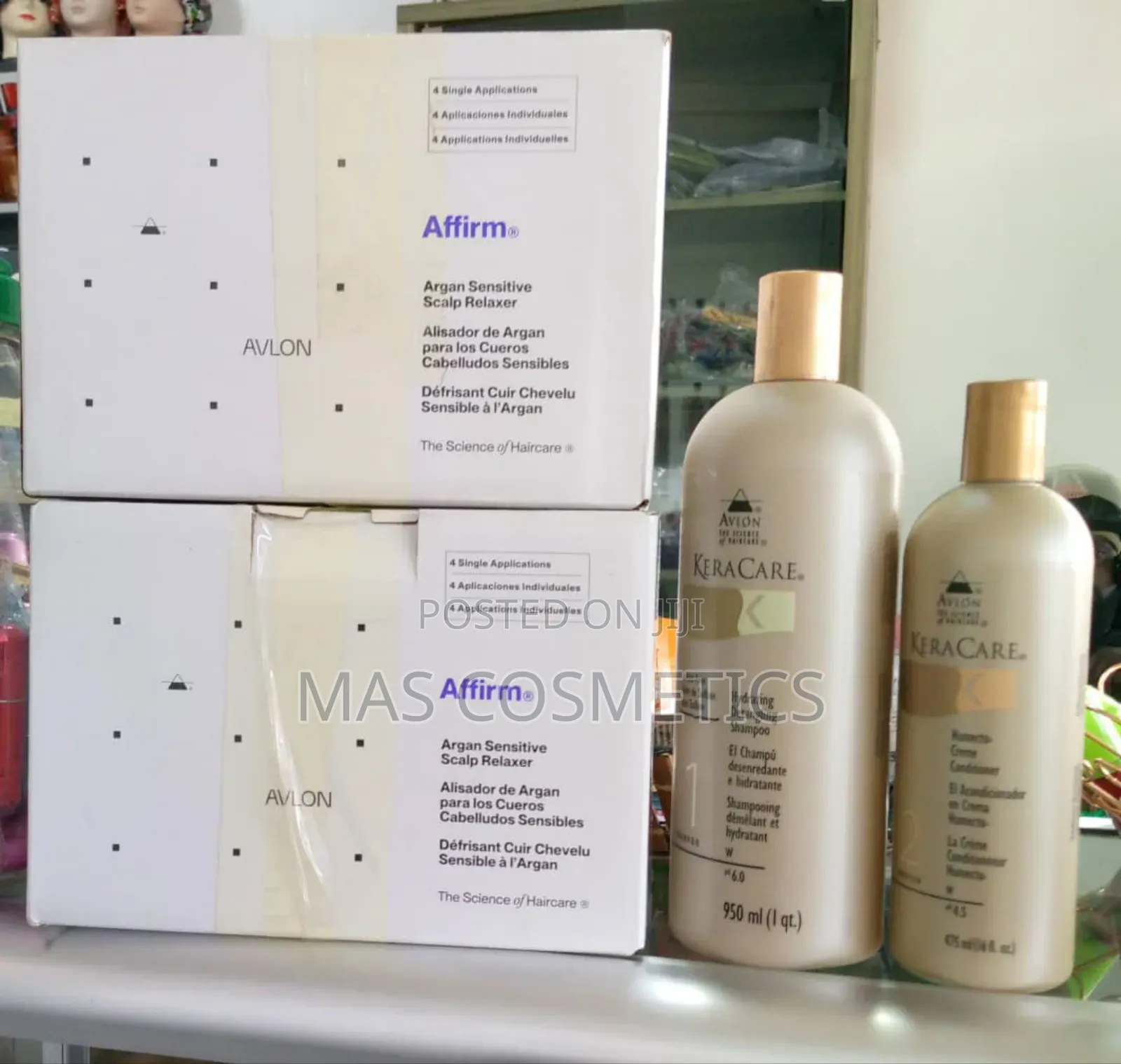 Affirm - Sensitive Scalp Relaxer 4in1 / Fiber Guard Relaxer in Kaneshie ...