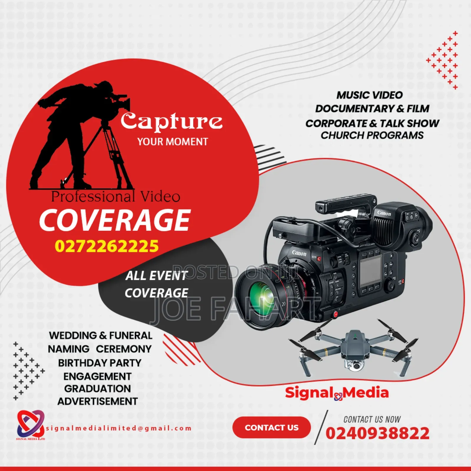 Video Coverage in Accra Metropolitan - Photography & Video Services ...