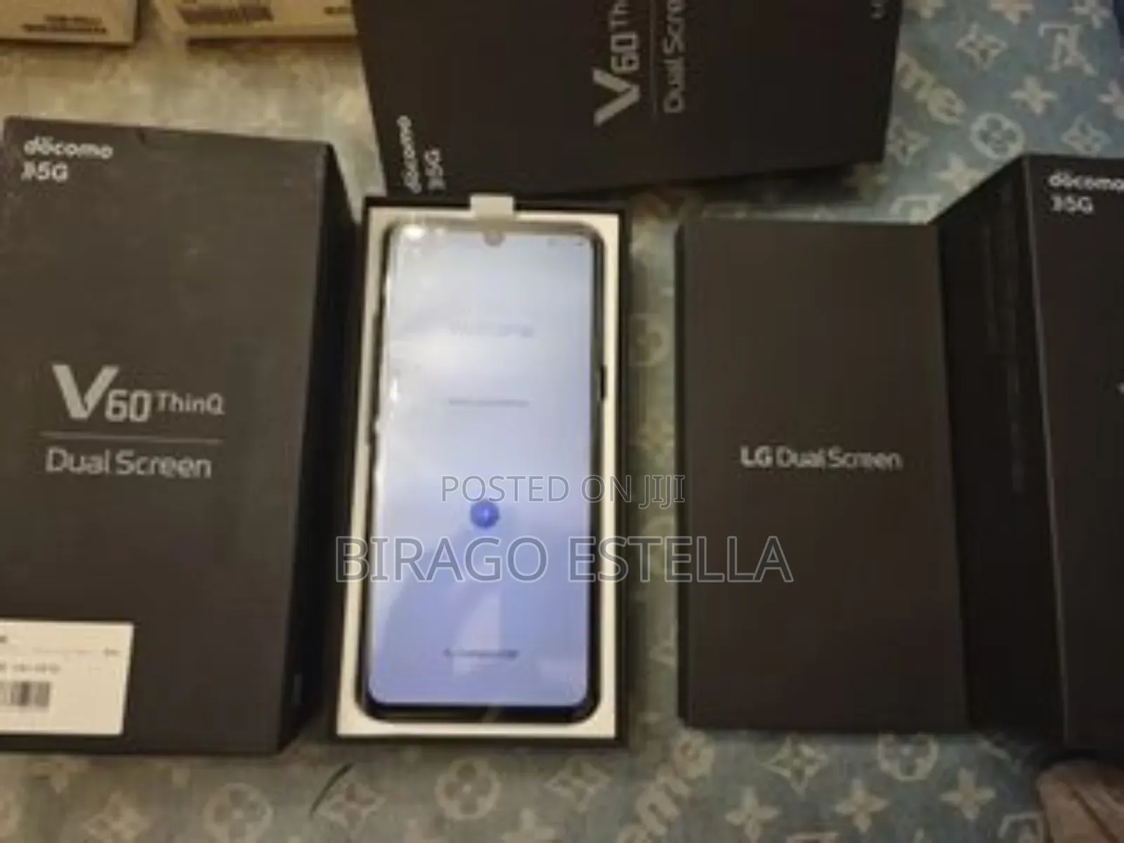 New LG V60 ThinQ 5G 256 GB Black in Tema Metropolitan - Mobile Phones ...