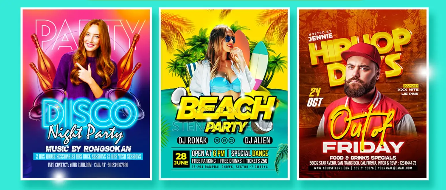 Flyer Design – Professional Business, Event Promotional Flyers in ...