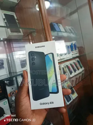 New Samsung Galaxy A16 5G 128 GB Black in Kokomlemle - Mobile Phones, Yakubu Abedi | Jiji.com.gh
