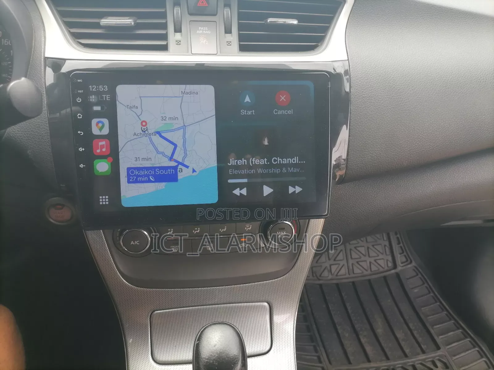 Nissan Sentra Car Android Radio Multimedia Player With iPhone Carplay ...