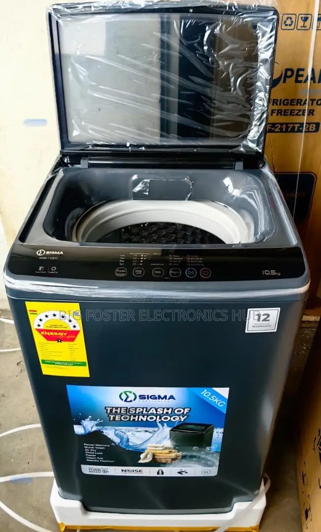 Exceptional, Sigma “10.5 Kg Washing Machine With ~Energysav in Circle ...